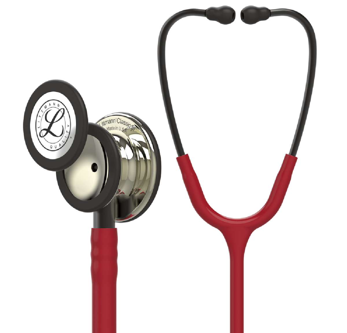 Estetoscópio Littmann Classic III 3M Vermelho Burgundy Compre na Sinete