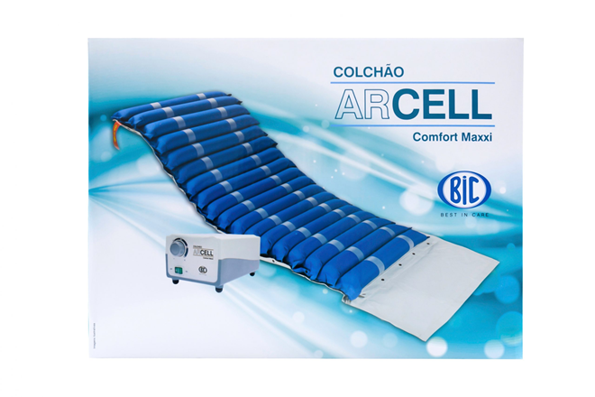 Colchão Ar Pneumático Arcell Comfort Maxxi 110v BIC - Conforto Máximo e ...