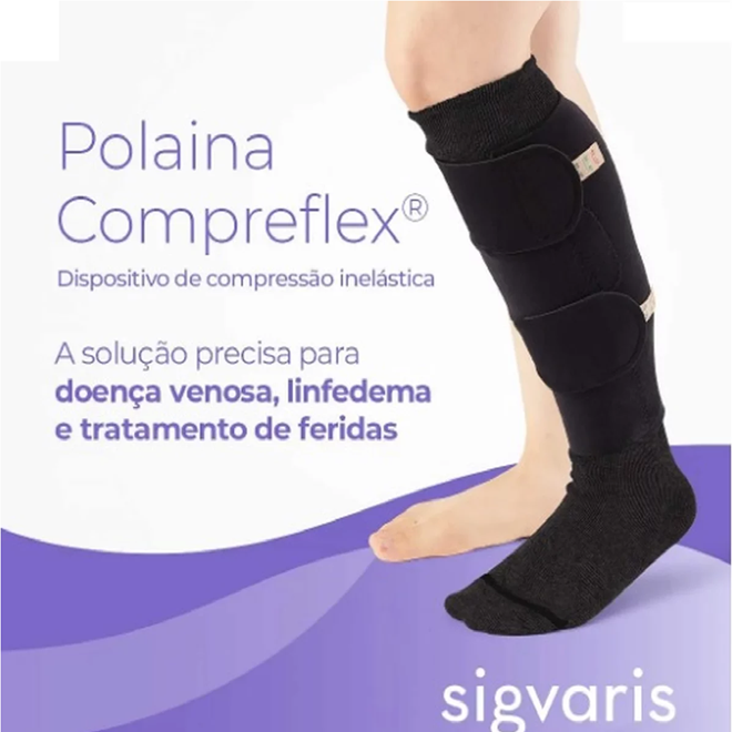 Kit CompreFlex Polaina Compressiva G2 Sigvaris
