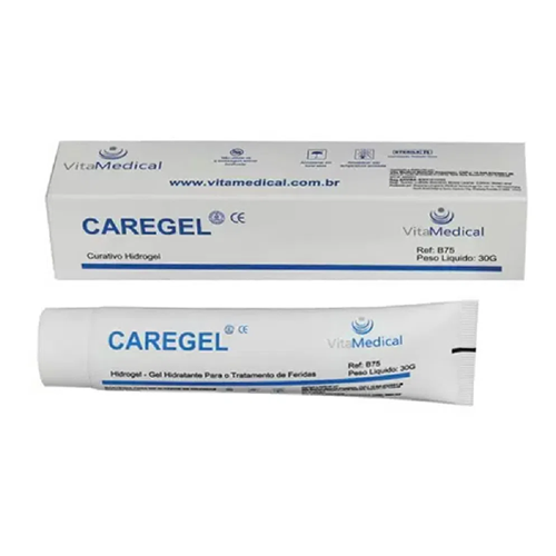 Pomada Hidrogel Caregel 30g Vita Medical é na Sinete