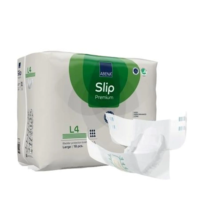 Fralda Geriátrica Slip Premium L4 Abena 18 Unidades é na Sinete