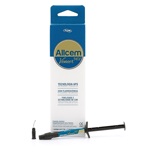 Allcem Veneer APS 2,5g - FGM: Cimento Resinoso de Alta Performance