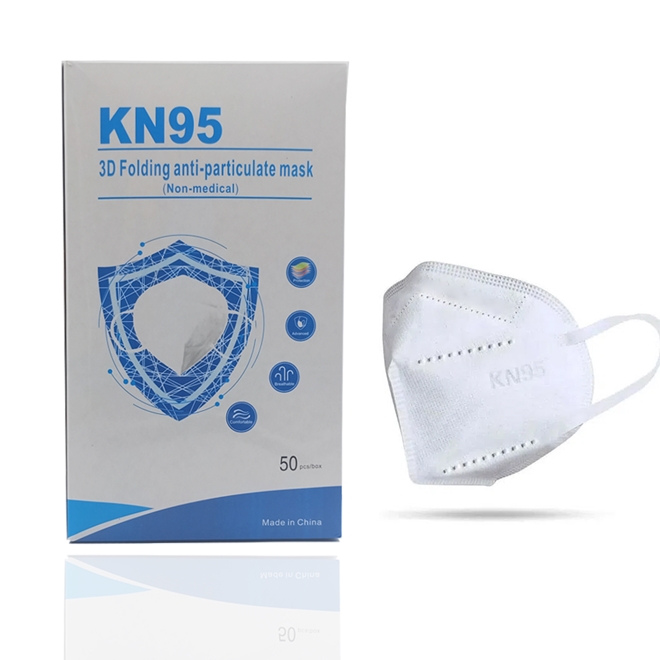 Caixa KIT com 50 Máscaras KN95 3D Folding é na Sinete