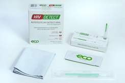 Autoteste HIV Detect Oral 1 Unidade - Eco Diagnóstica Compre na Sinete