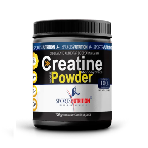 Compre Creatina 100g Monoidrato | Creatina Pura Sports Nutrition