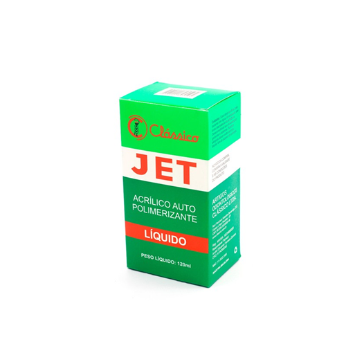 Resina Jet Líquido 120ml Clássico - Resultados de Qualidade