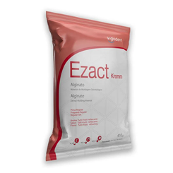 Alginato Ezact Kromm Tipo II 410g Vigodent - Moldagens Perfeitas