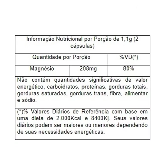 Suplemento Magnésio TRI 60 Cápsulas: Suporte completo para saúde