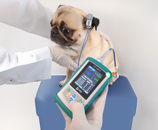 Oxímetro Veterinário de Pulso UT100V Portátil MD | Monitore a Saúde ...
