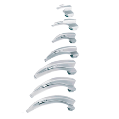 Lâmina Laringoscópio Fibra Óptica 3 Curva MD: Precisão em Laringoscopia