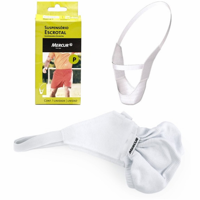 Suspensório Escrotal P Mercur: suporte confortável para seu bem-estar