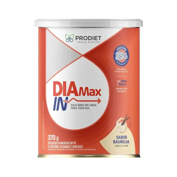 Diamax IN Baunilha 370g Prodiet – Saciedade e Controle Glicêmico