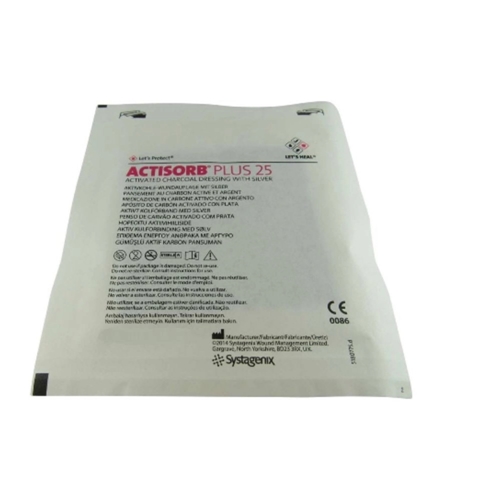Actisorb Plus 6,5x9,5cm Carvão Ativado
