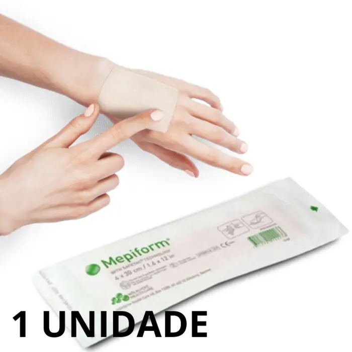 Curativo de Silicone Mepiform 4x30 Molnlycke – Tratamento de Cicatrizes